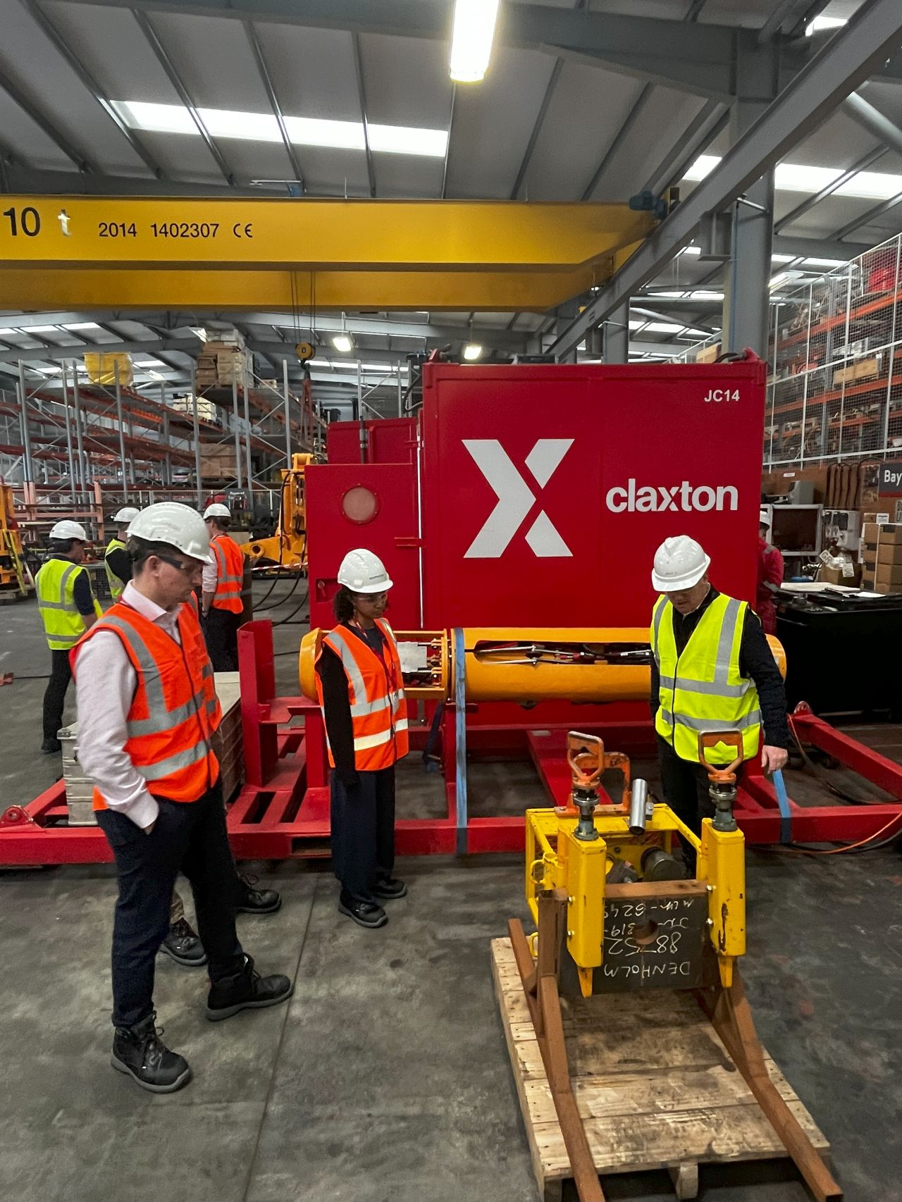 Graduates from DeepOcean visit Claxton Aberdeen – Claxton Engineering